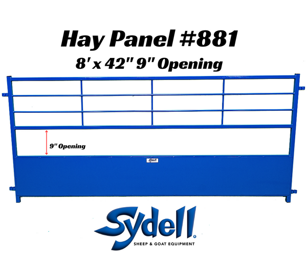 Hay Panel w/Horizontal Openings (881) (841) – Sydell, Inc