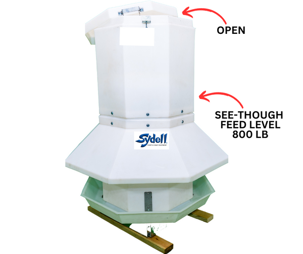 Poly Self Feeder 800 lb capacity (1010P) – Sydell, Inc